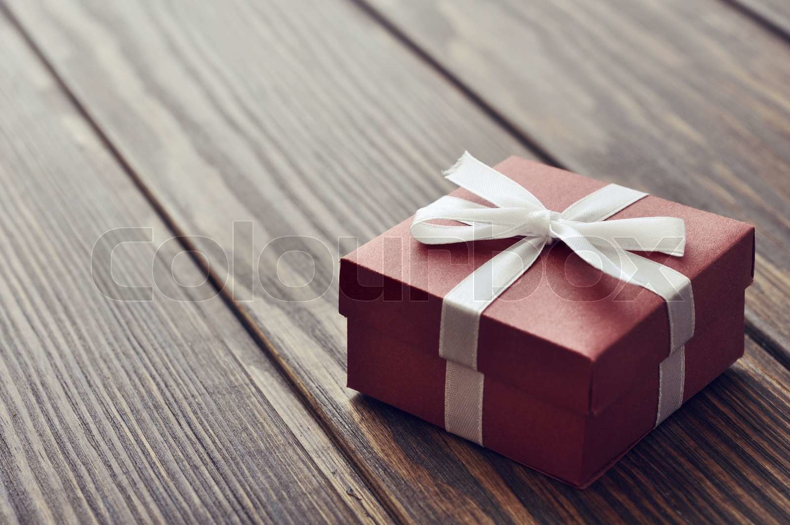 Elegant gift box | Stock image | Colourbox