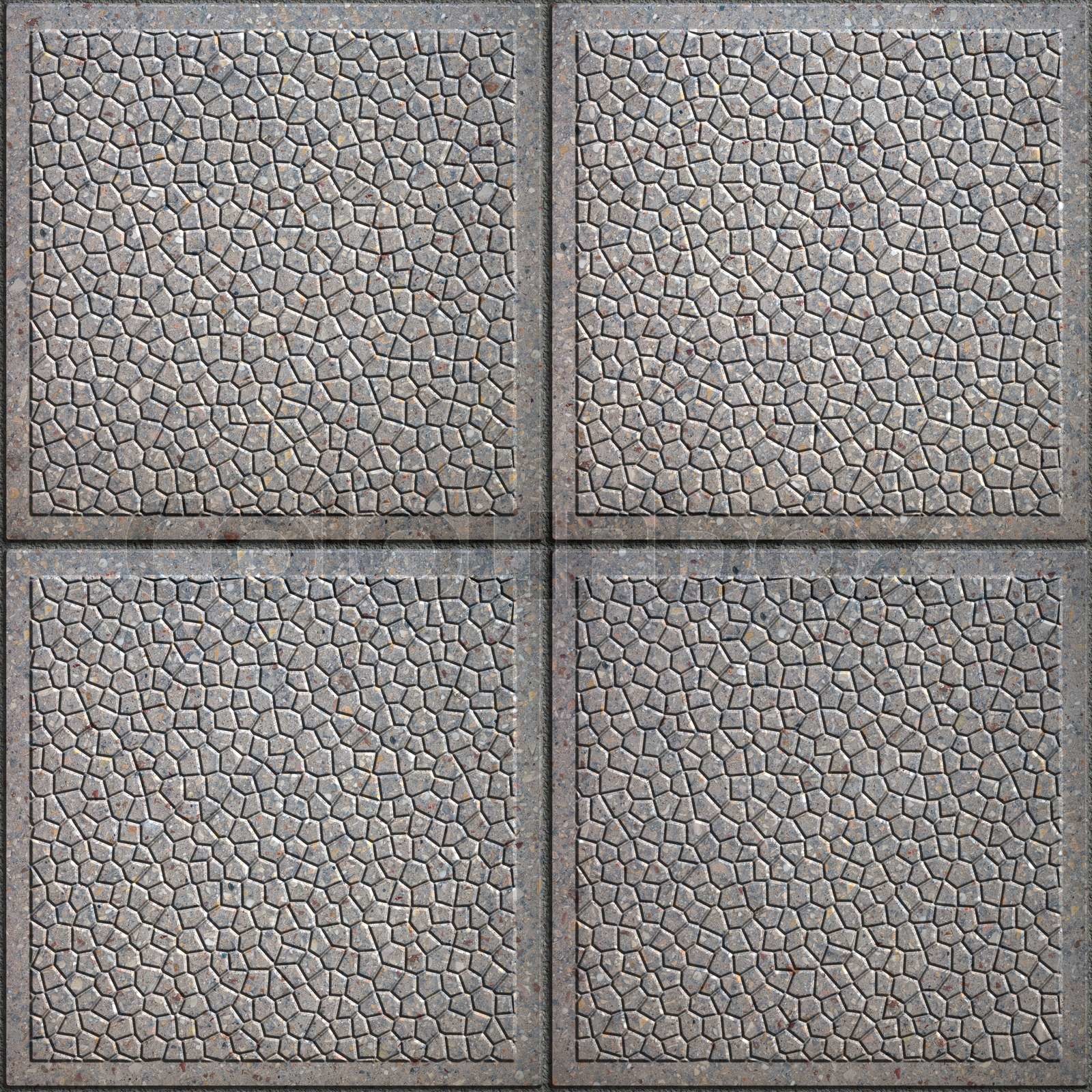 Square Paving Slabs. Seamless Tileable Texture. | Stock image | Colourbox
