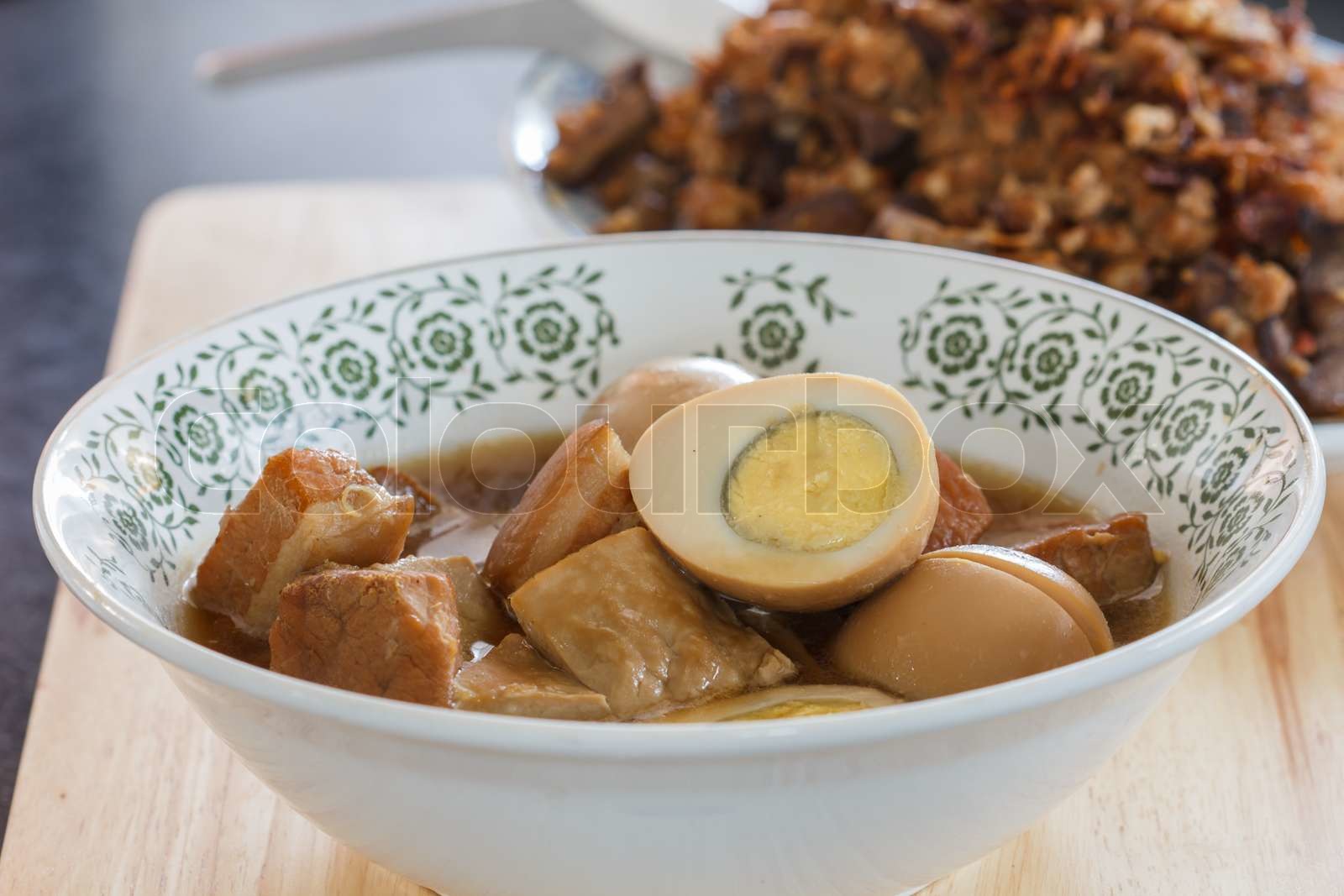 stewed eggs | Stock image | Colourbox