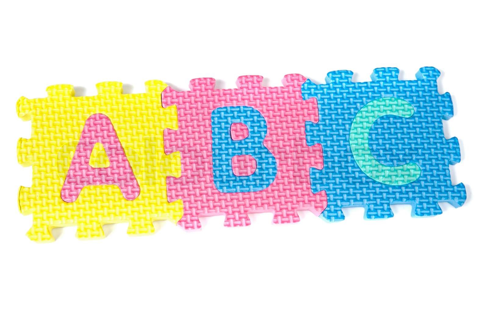 letters of colors of the alphabet | Stock image | Colourbox