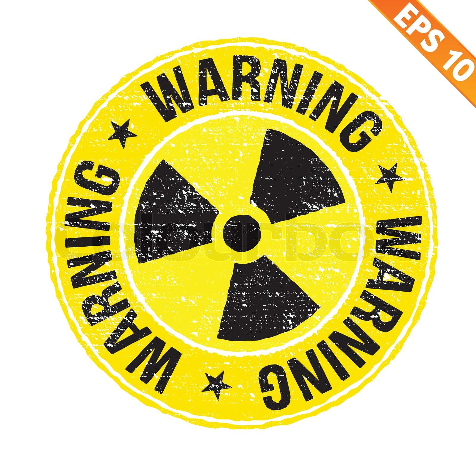 Stamp sticker Nuclear collection - Vector illustration - EPS10 | Stock ...