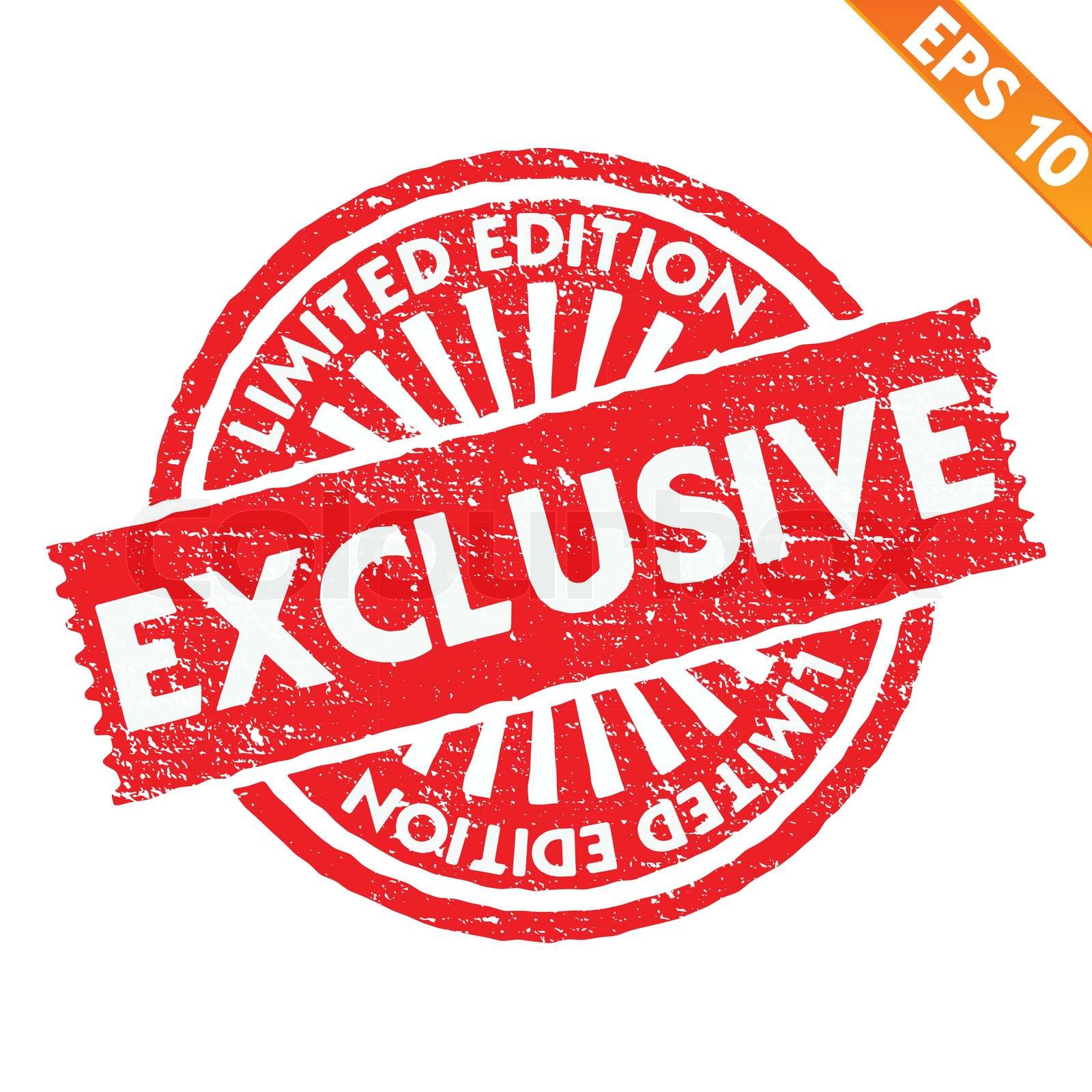 Stamp sticker limited collection - Vector illustration - EPS10 | Stock ...