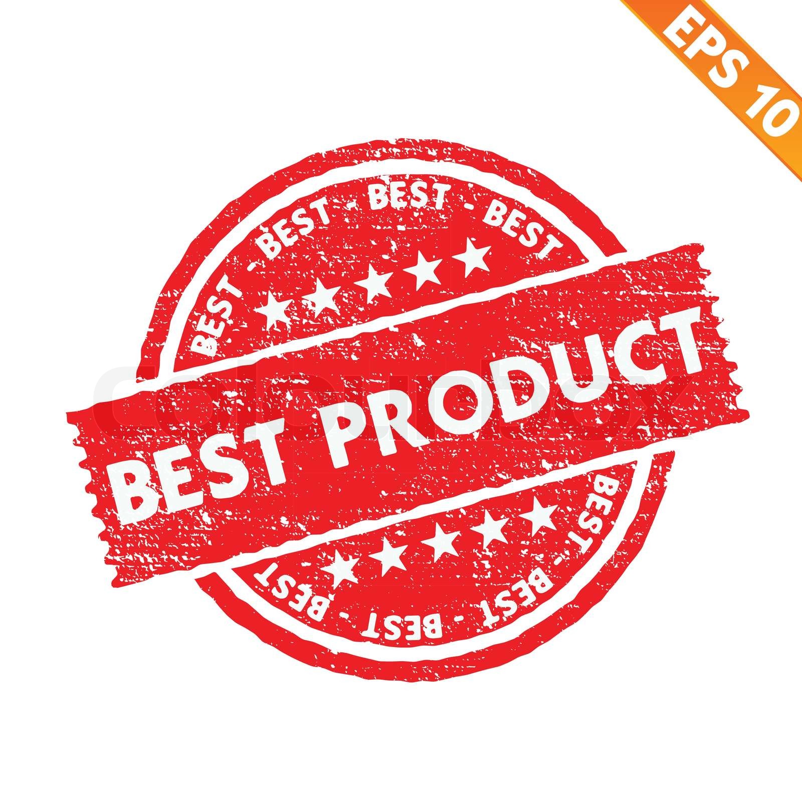 Stamp sticker best product collection - Vector illustration - EPS10 ...