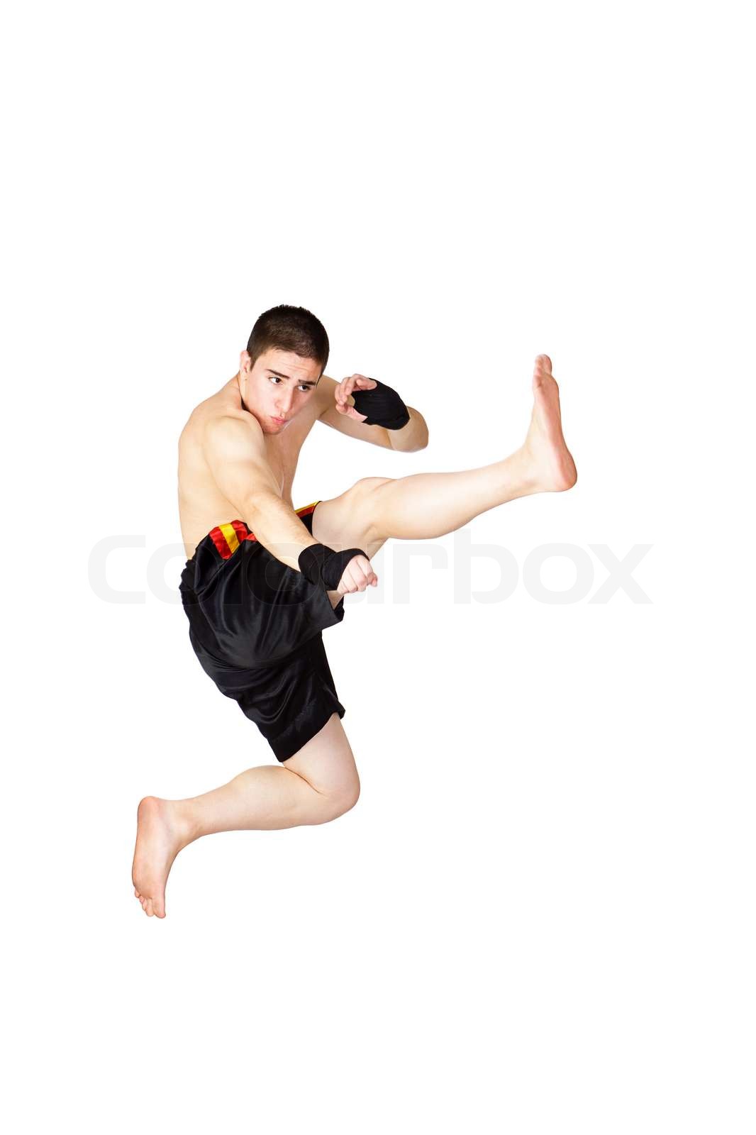 Young Kickboxer | Stock image | Colourbox