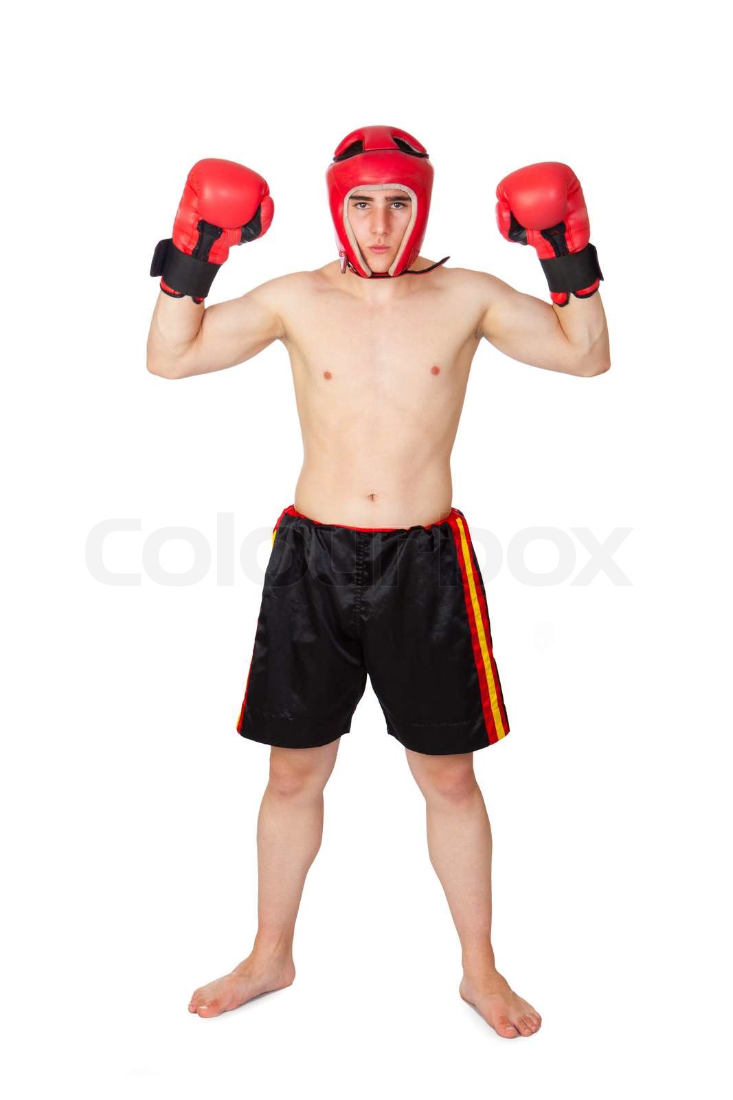 Young Kickboxer | Stock image | Colourbox