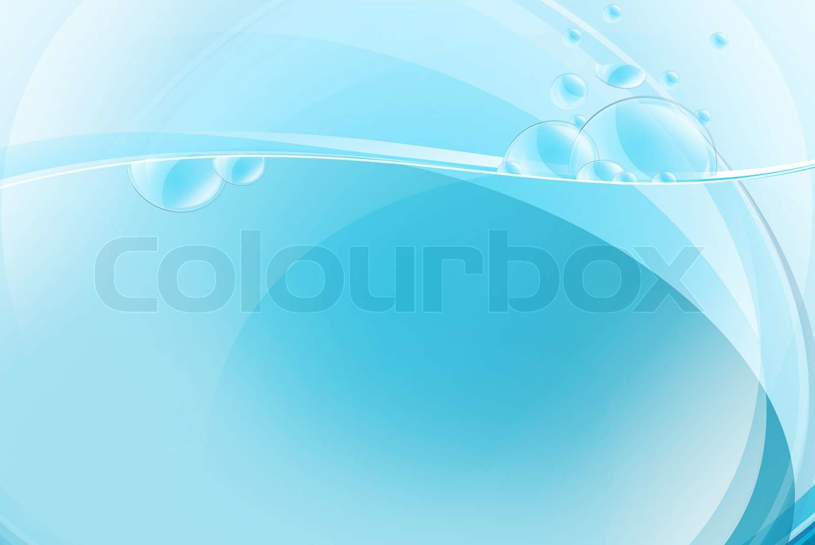 Blue Liquid Background | Stock image | Colourbox