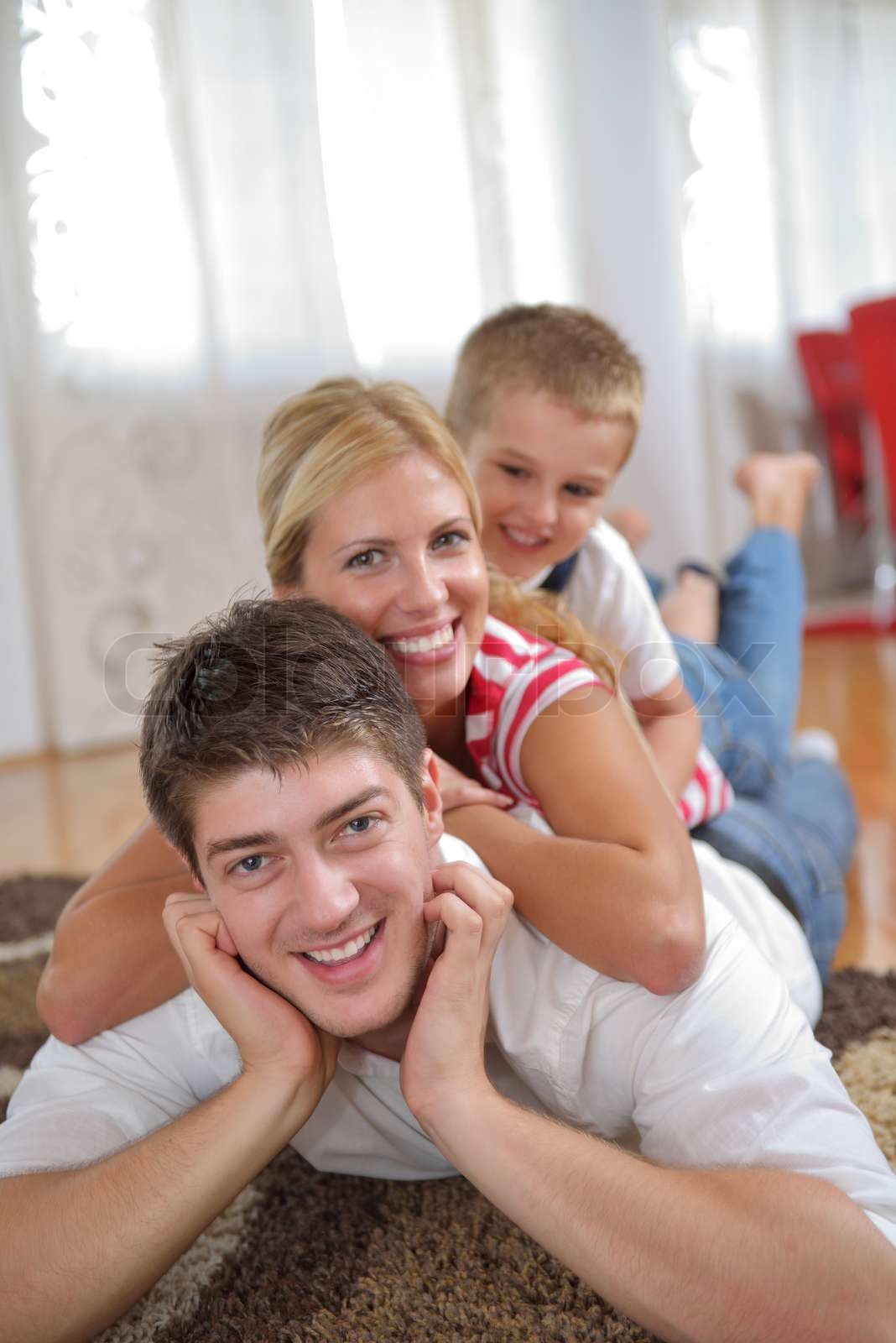 family at home | Stock image | Colourbox