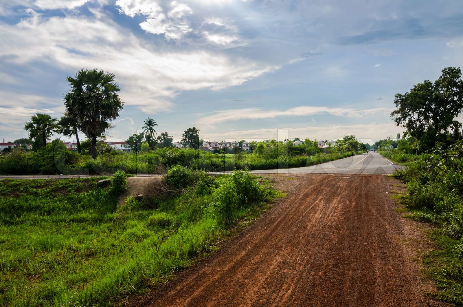 Road soil | Stock image | Colourbox