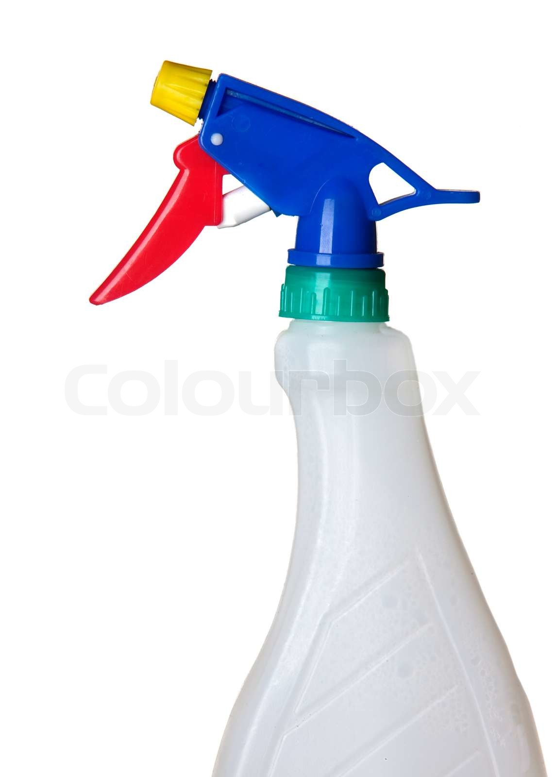 Spray container of plastic for cleaning | Stock image | Colourbox