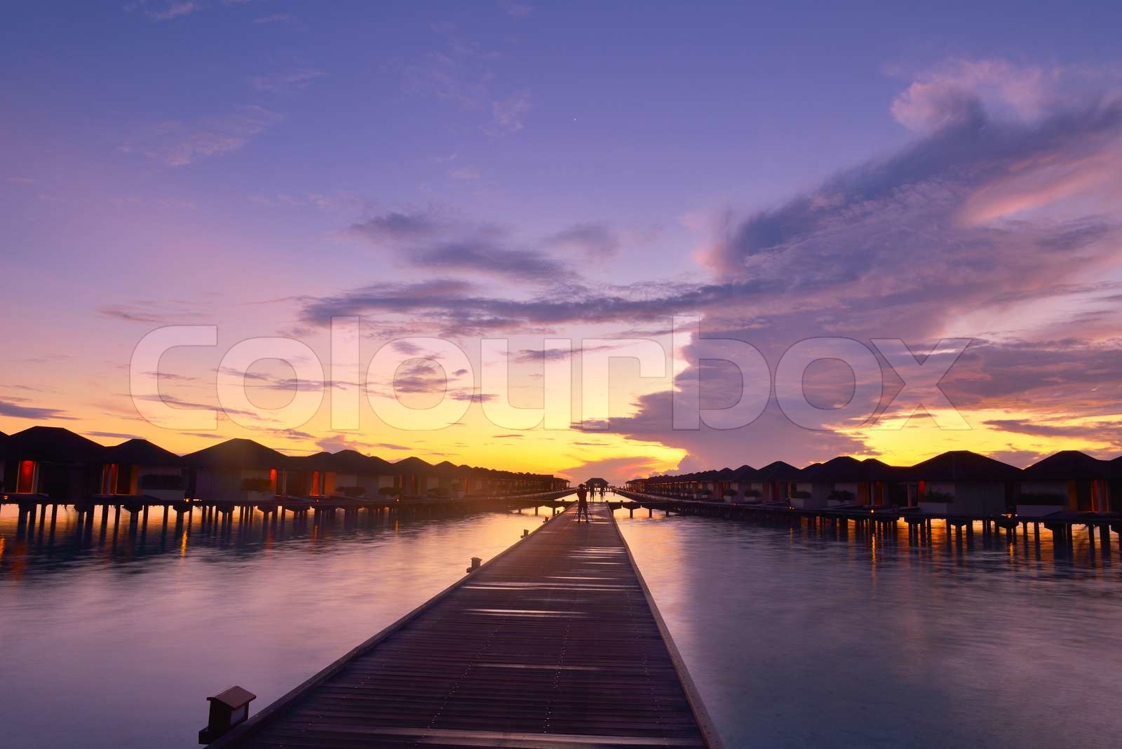 Tropical Beach Stock Image Colourbox