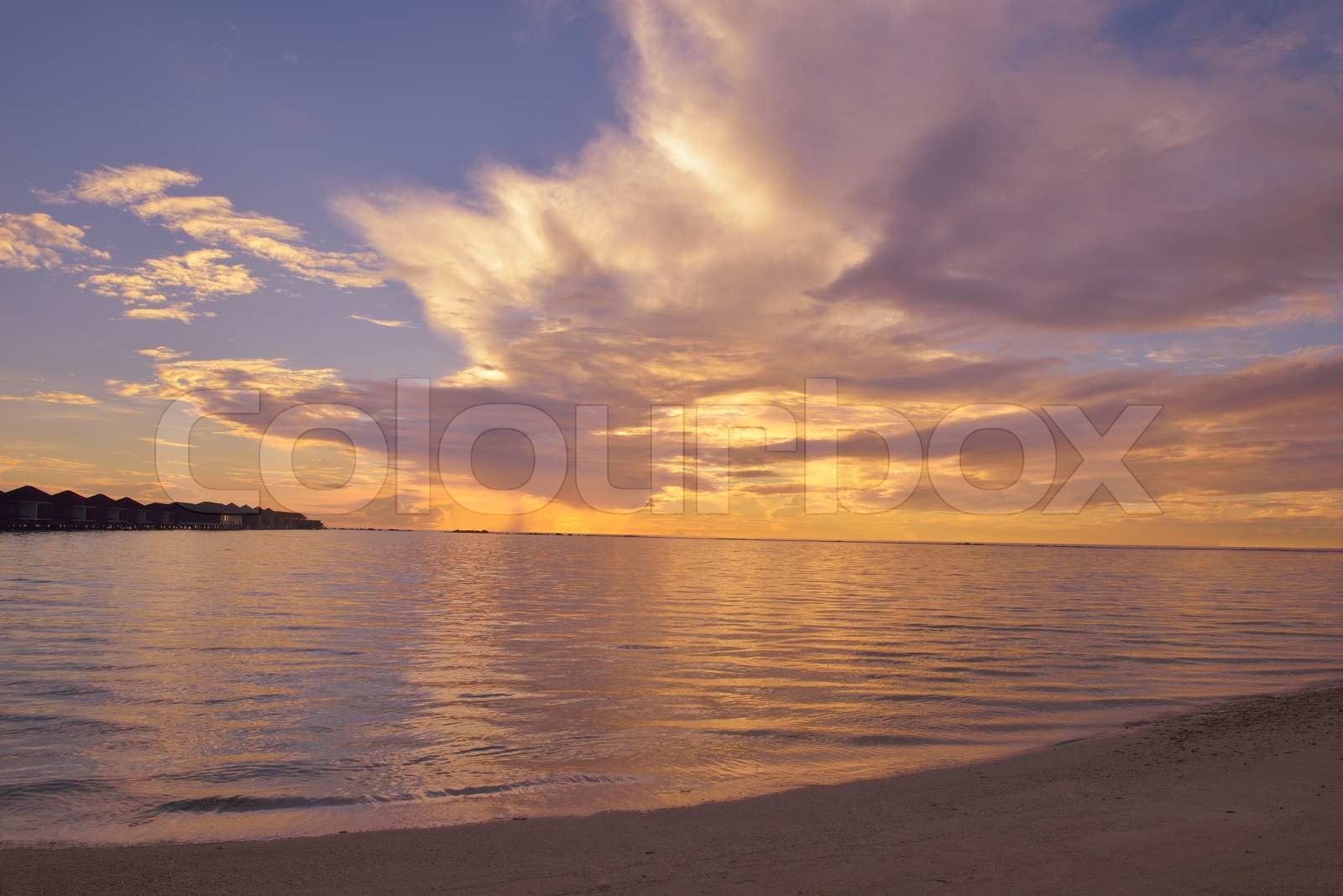 Tropical Beach Stock Image Colourbox
