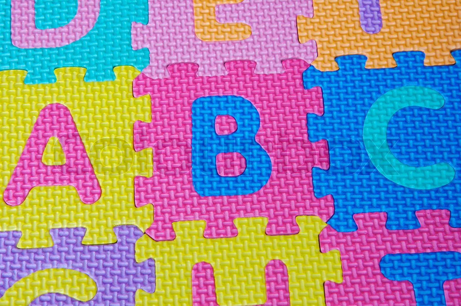 letters of colors of the alphabet | Stock image | Colourbox