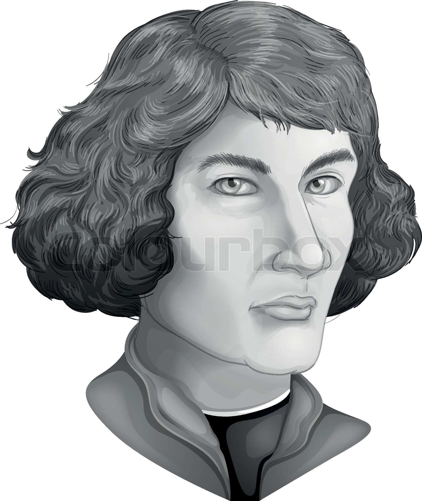 Nicolaus Copernicus | Stock vector | Colourbox