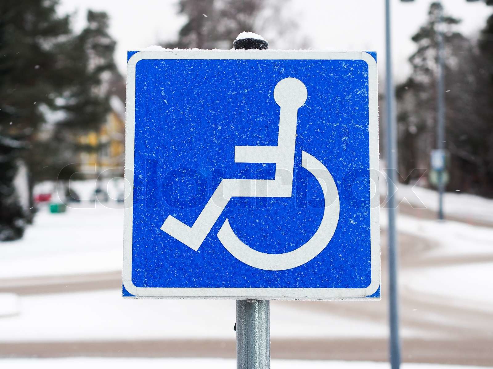 Behinderung Zeichen | Stock Bild | Colourbox