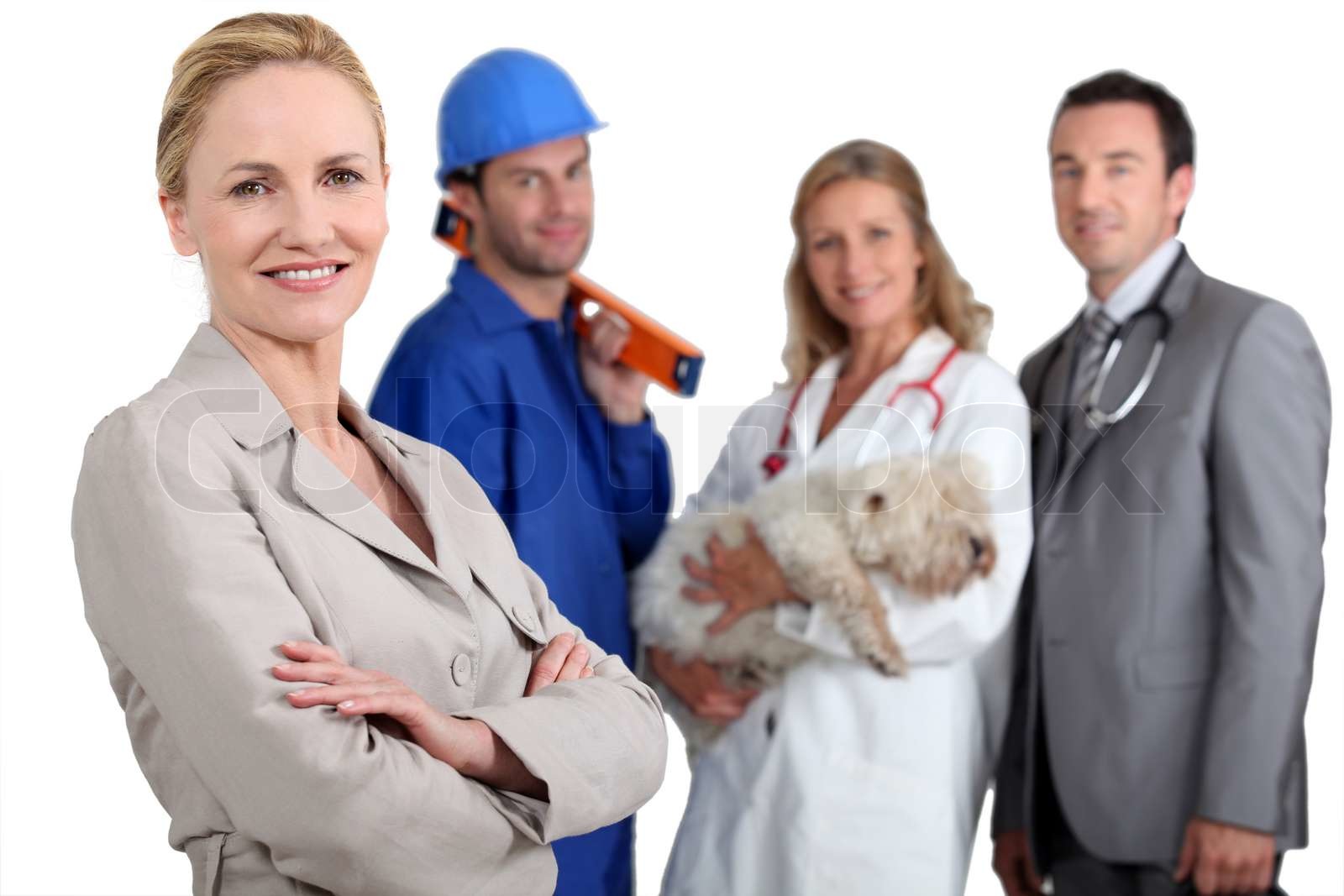 Various professions | Stock image | Colourbox
