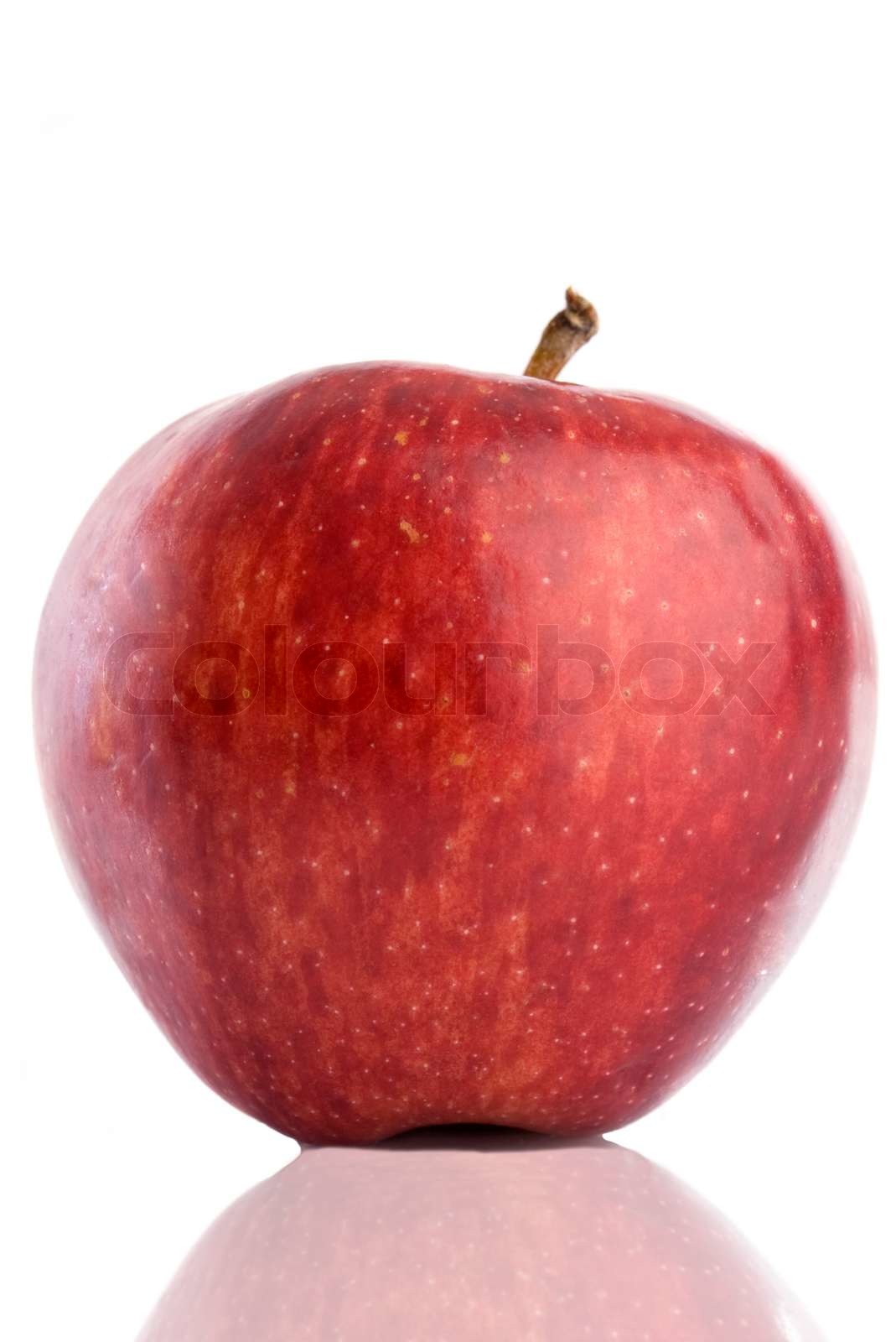 red delicious apple with reflection | Stock image | Colourbox red delicious apple with reflection | Stock image | Colourbox