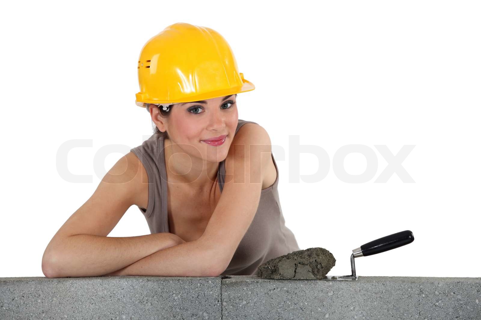 female craftsman | Stock image | Colourbox