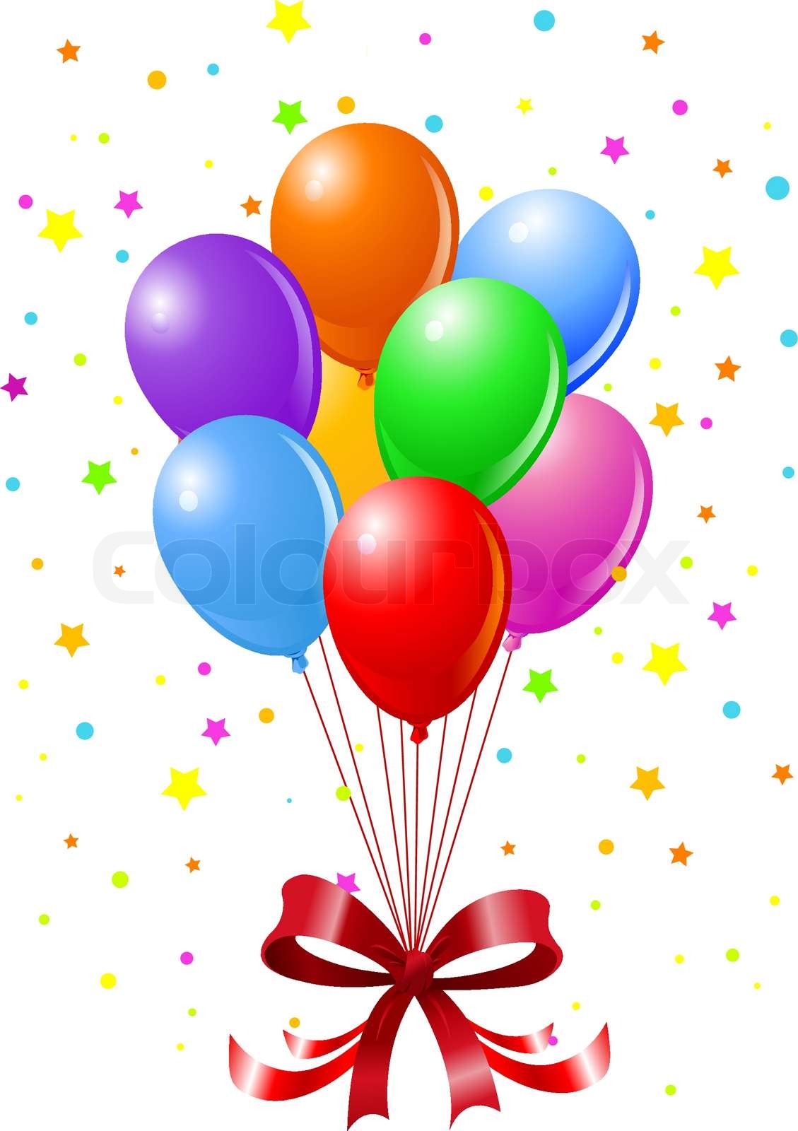 Party Balloons | Stock vector | Colourbox