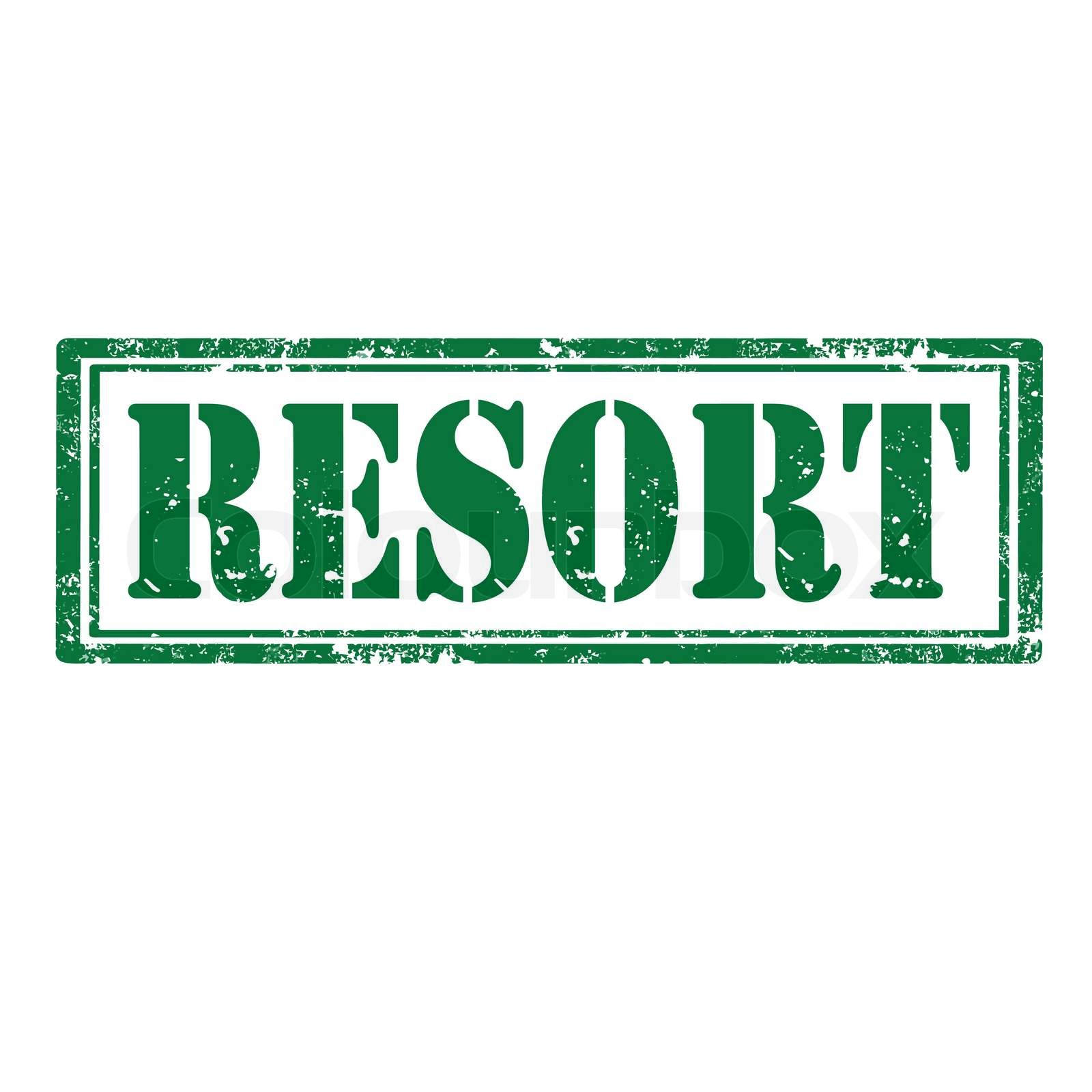 Resort-stamp | Stock vector | Colourbox