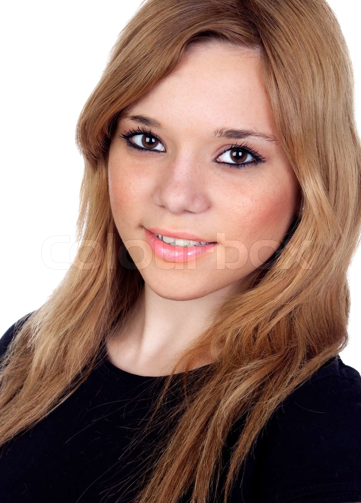 Teen rebellious girl | Stock image | Colourbox