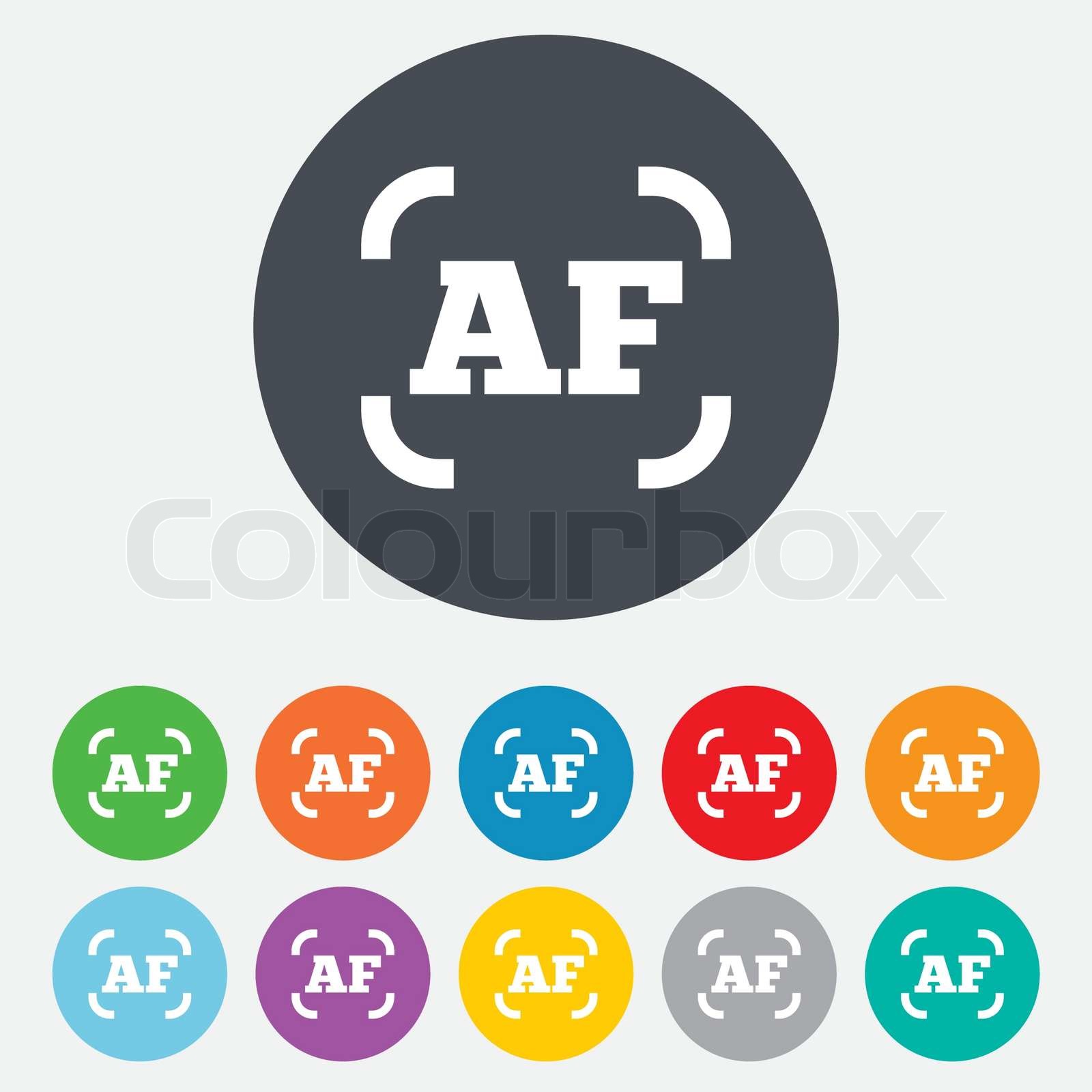 Autofocus Icon