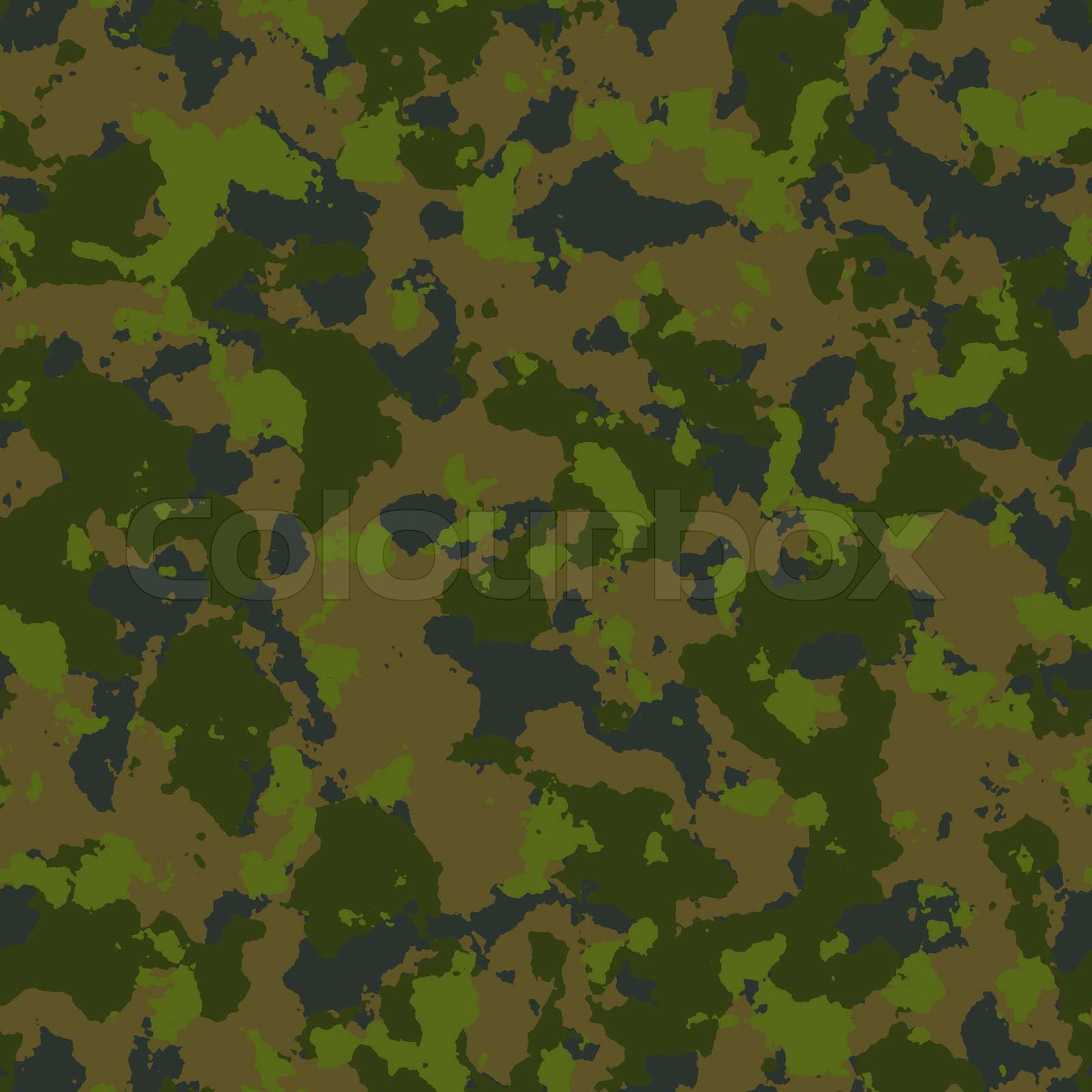 Woodland Camouflage. Seamless Tileable Textur. | Stock Bild | Colourbox