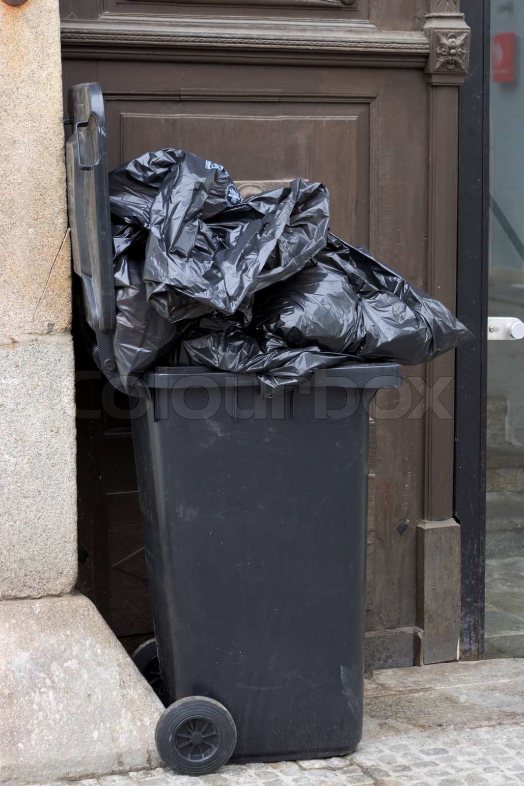 garbage can | Stock image | Colourbox