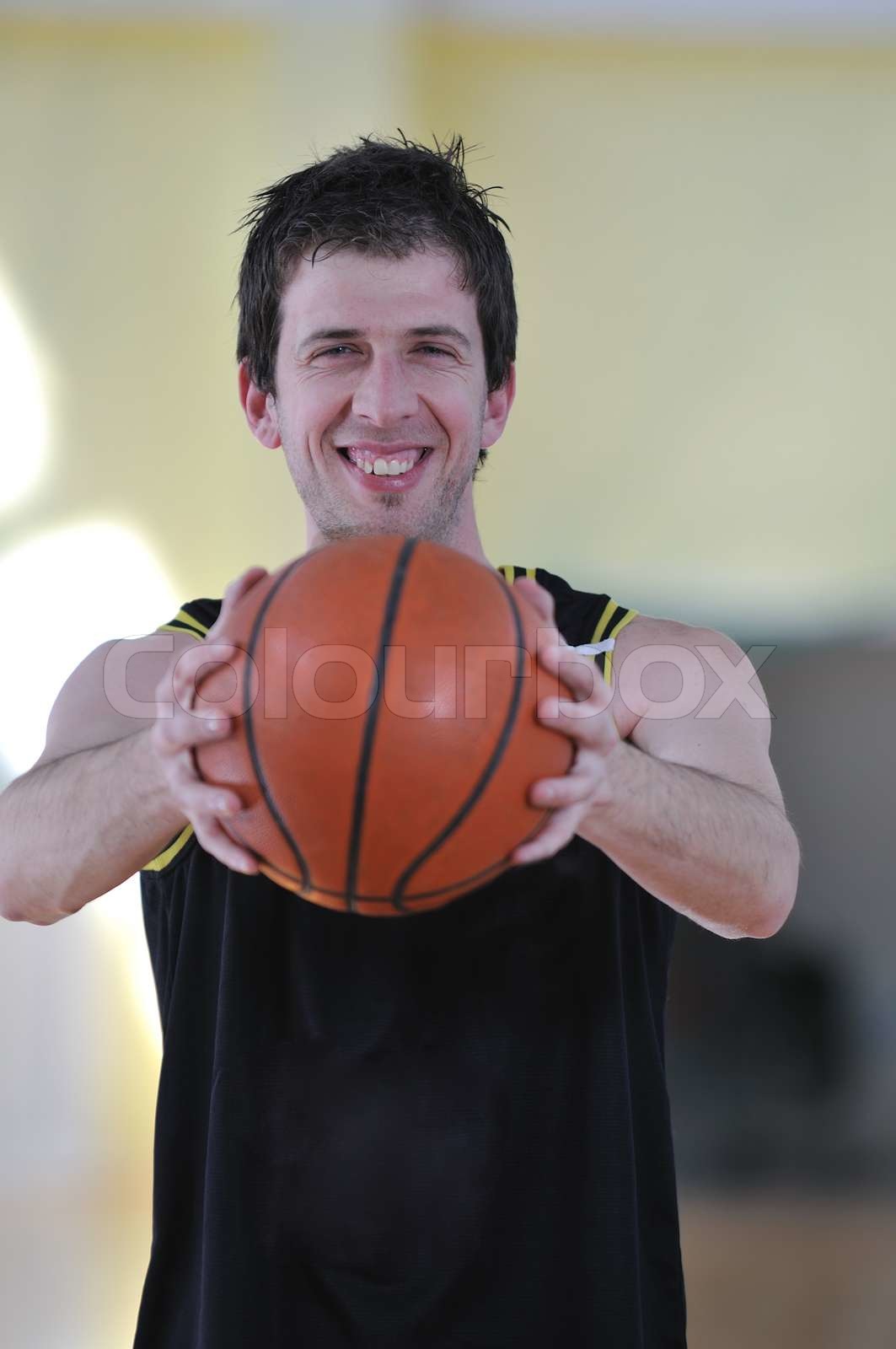 basketball man | Stock image | Colourbox
