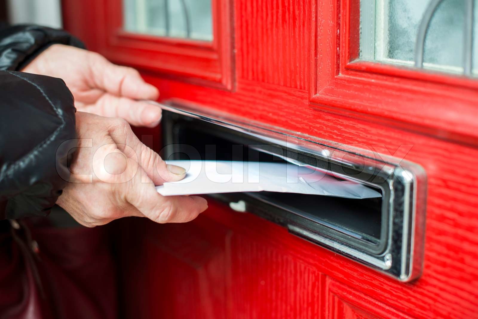 Letter in the mailbox | Stock image | Colourbox
