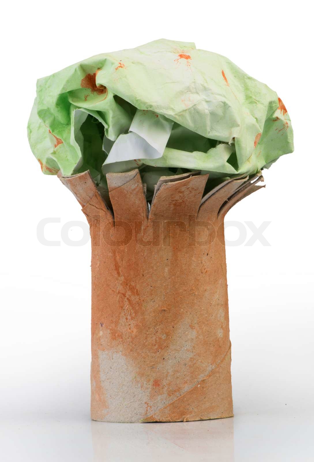 Tree of paper. | Stock image | Colourbox