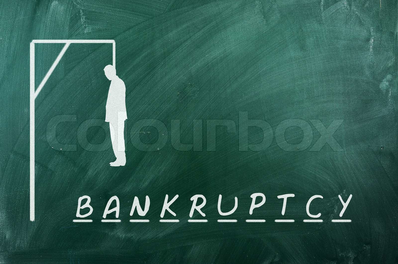 bankruptcy | Stock image | Colourbox