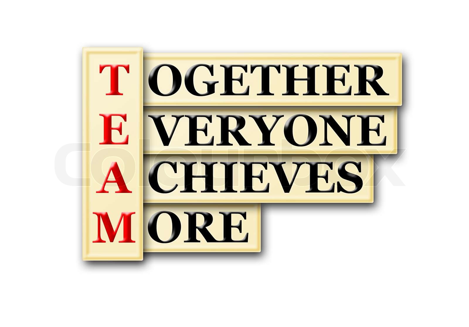 team | Stock image | Colourbox