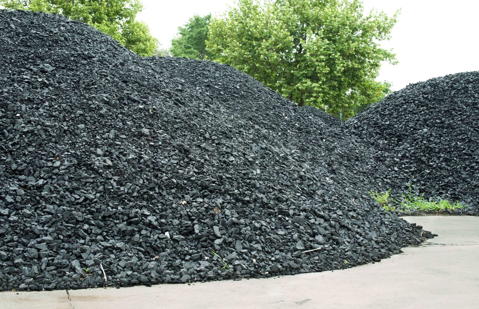 Coal pile | Stock image | Colourbox