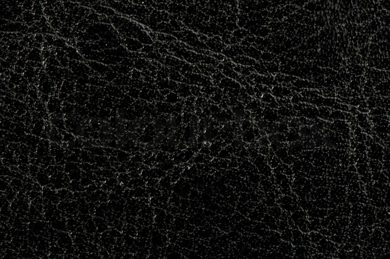 Schwarzes Leder | Stock Bild | Colourbox