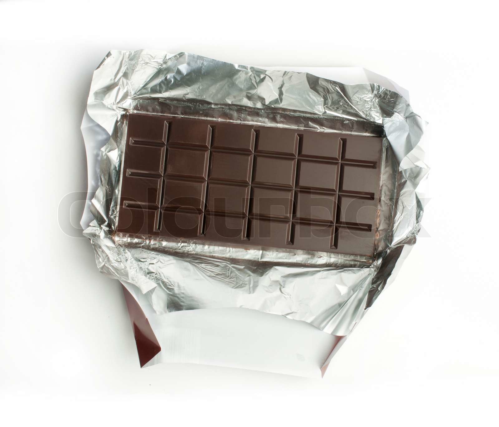 Chocolate bar in packaging | Stock image | Colourbox