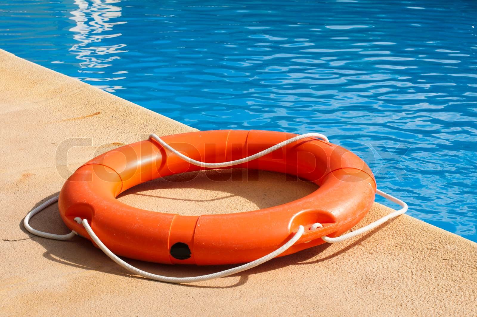 Buoy and swimming pool | Stock image | Colourbox