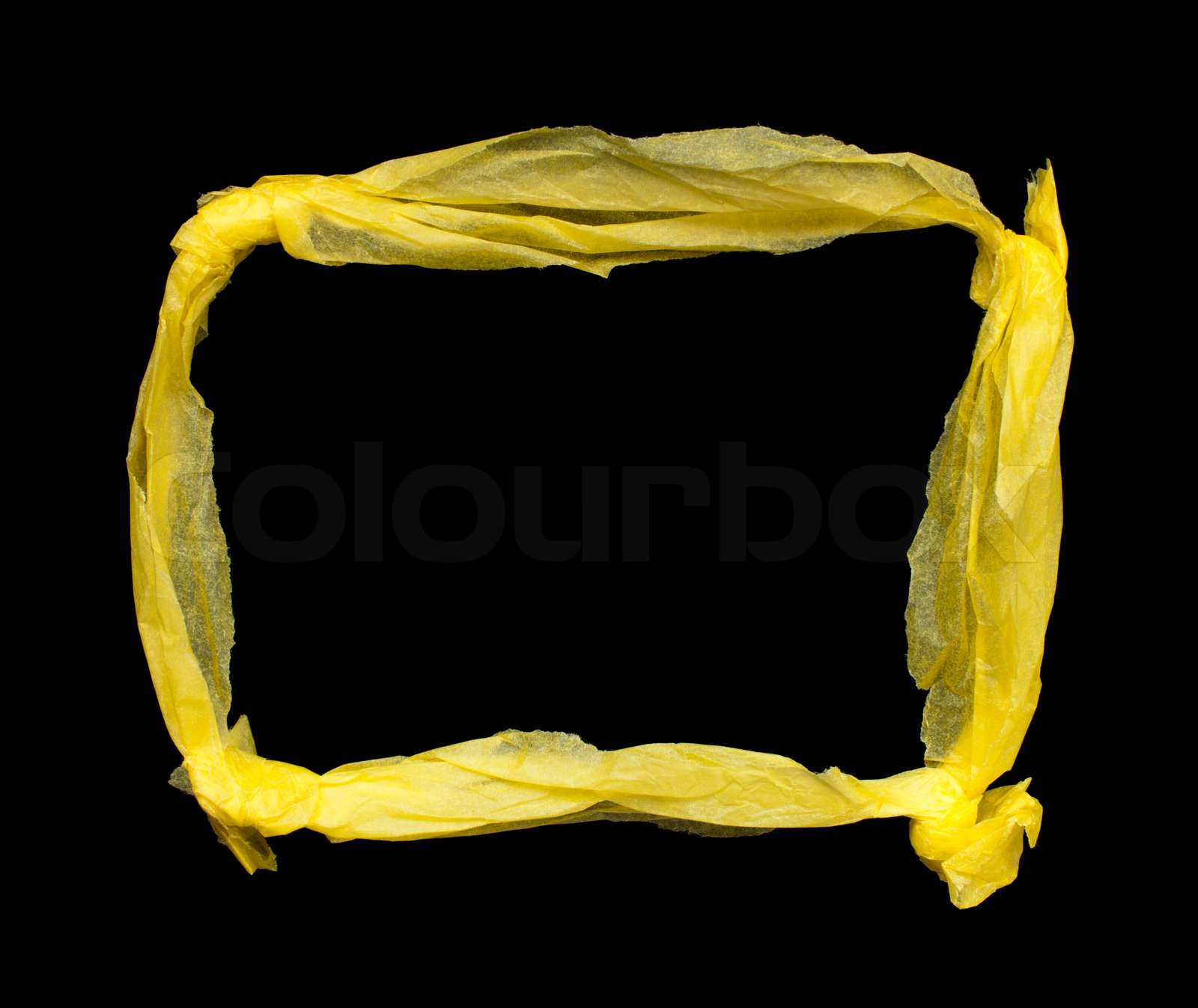 Yellow framework paper | Stock image | Colourbox