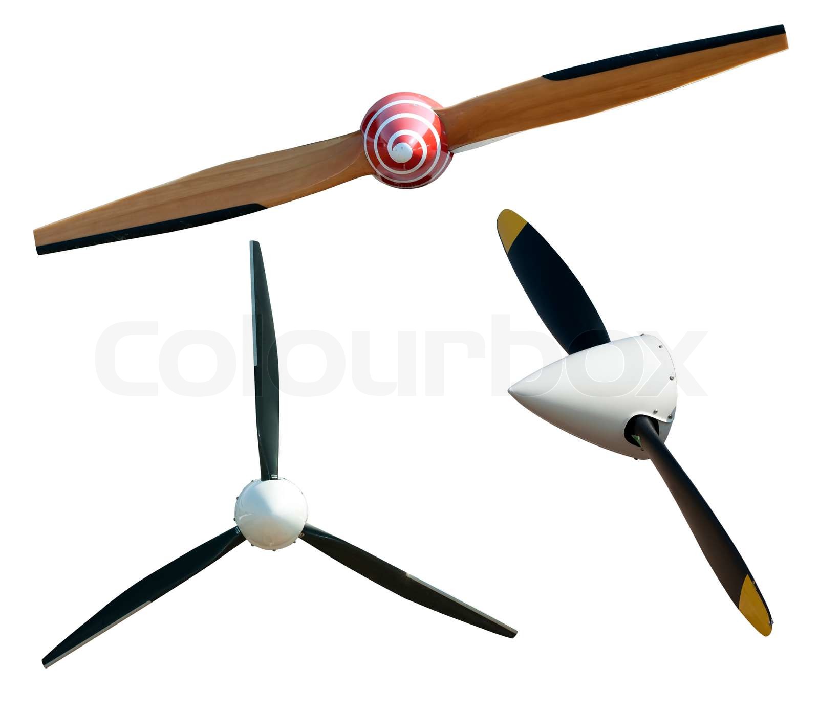 Airplane propeller | Stock image | Colourbox