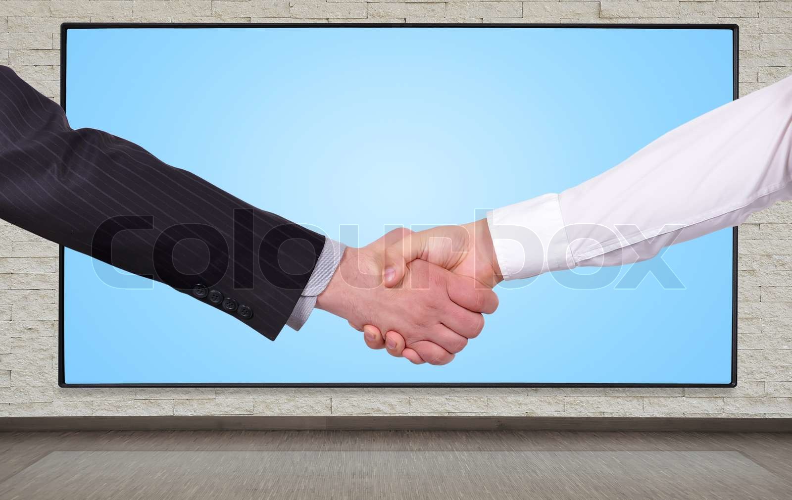 handshake | Stock image | Colourbox