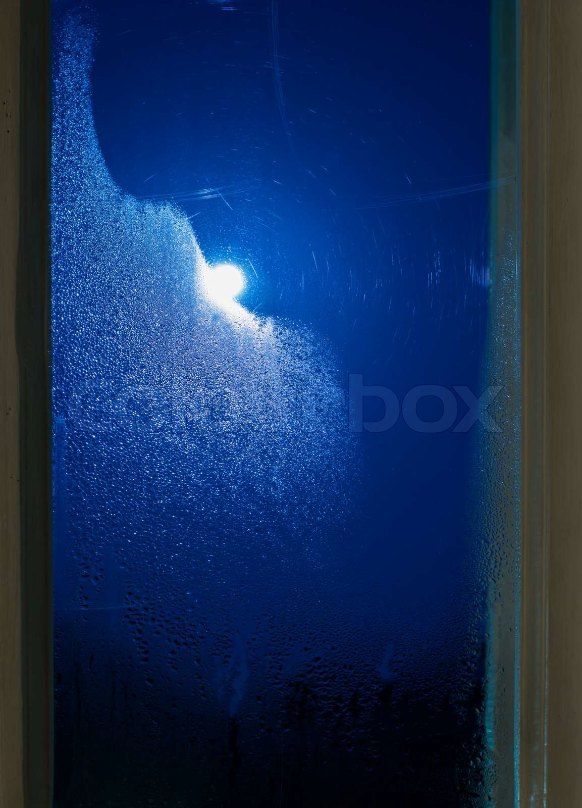 Moonlight through the window | Stock image | Colourbox