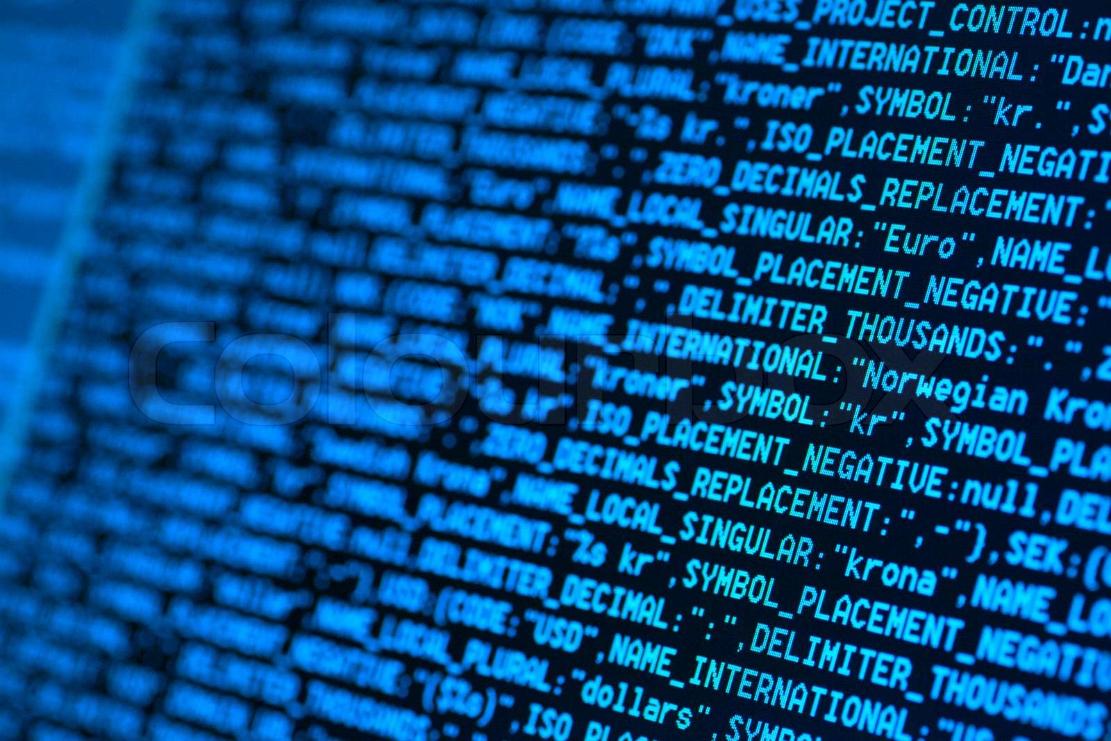 HTML codes | Stock image | Colourbox