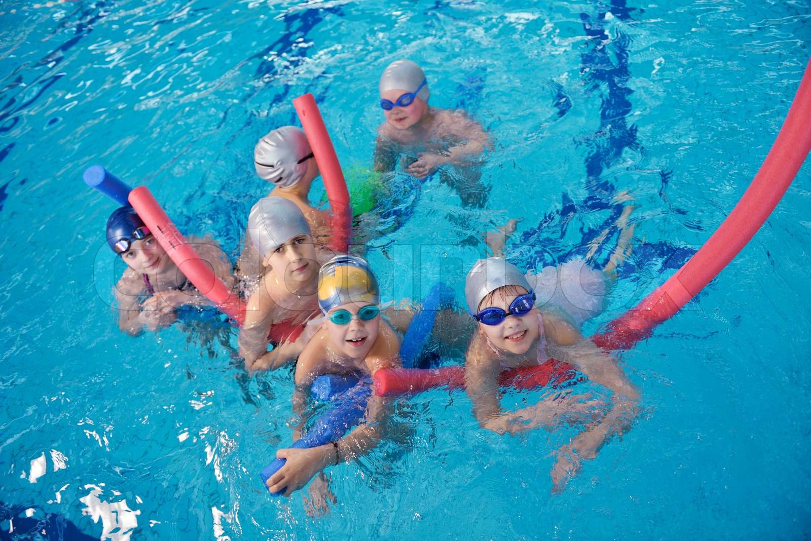 badning, pool, indendørs | Stock foto | Colourbox