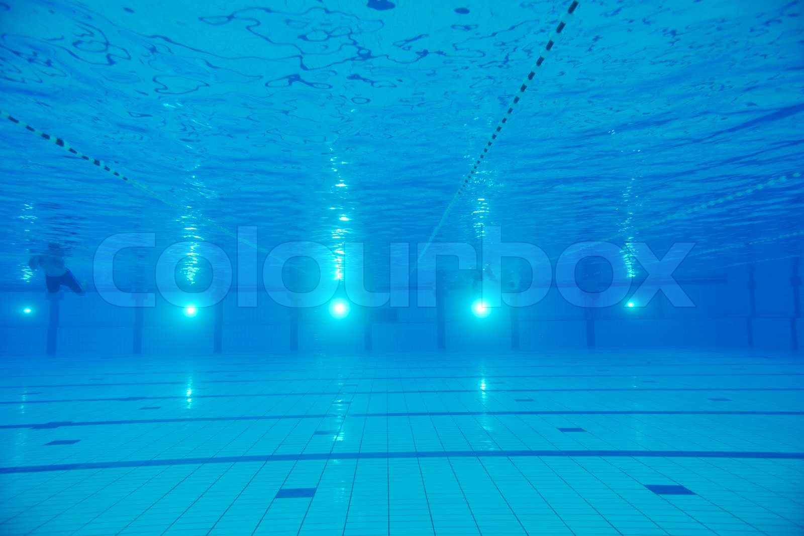 swimming pool underwater | Stock image | Colourbox