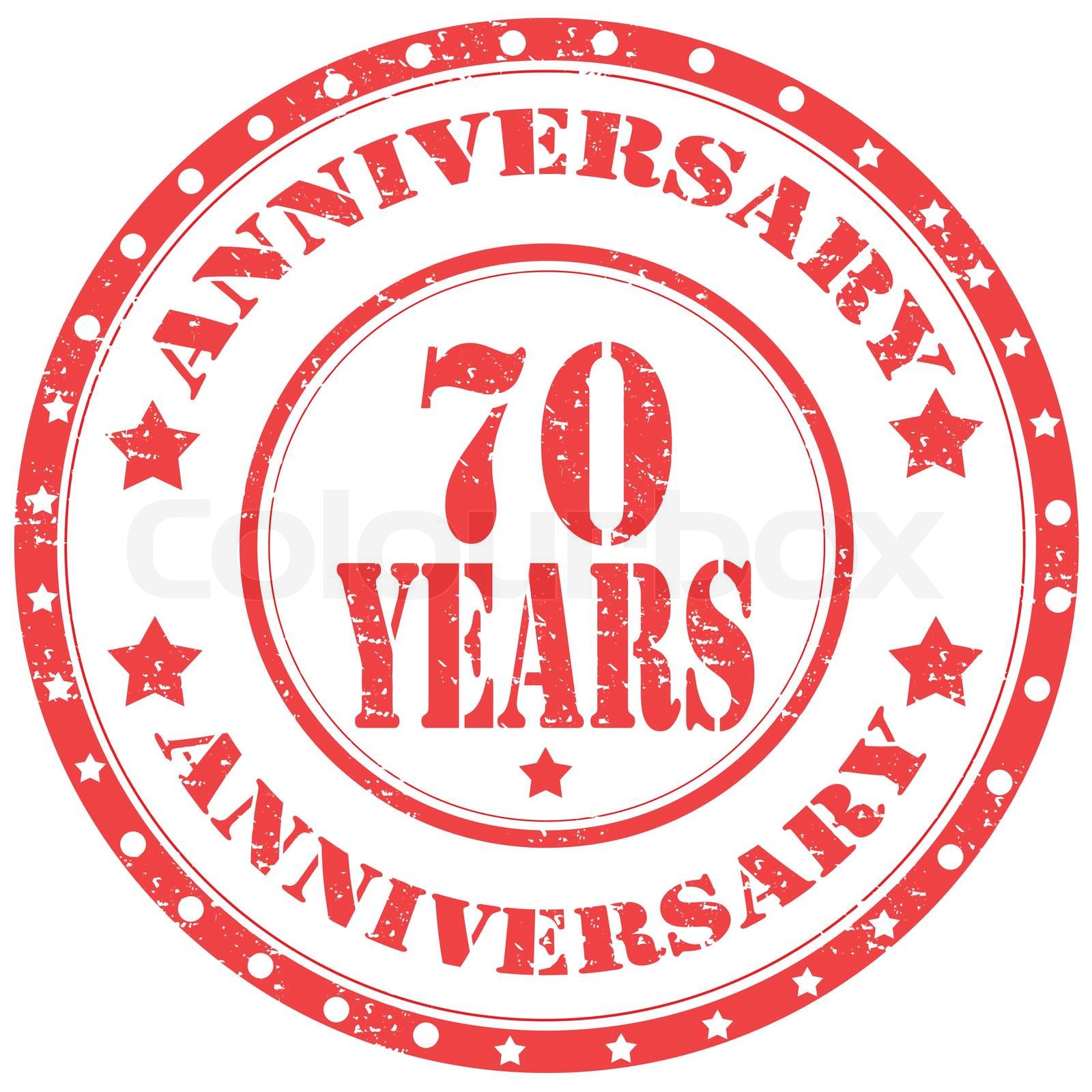 Anniversary-stamp | Stock vector | Colourbox