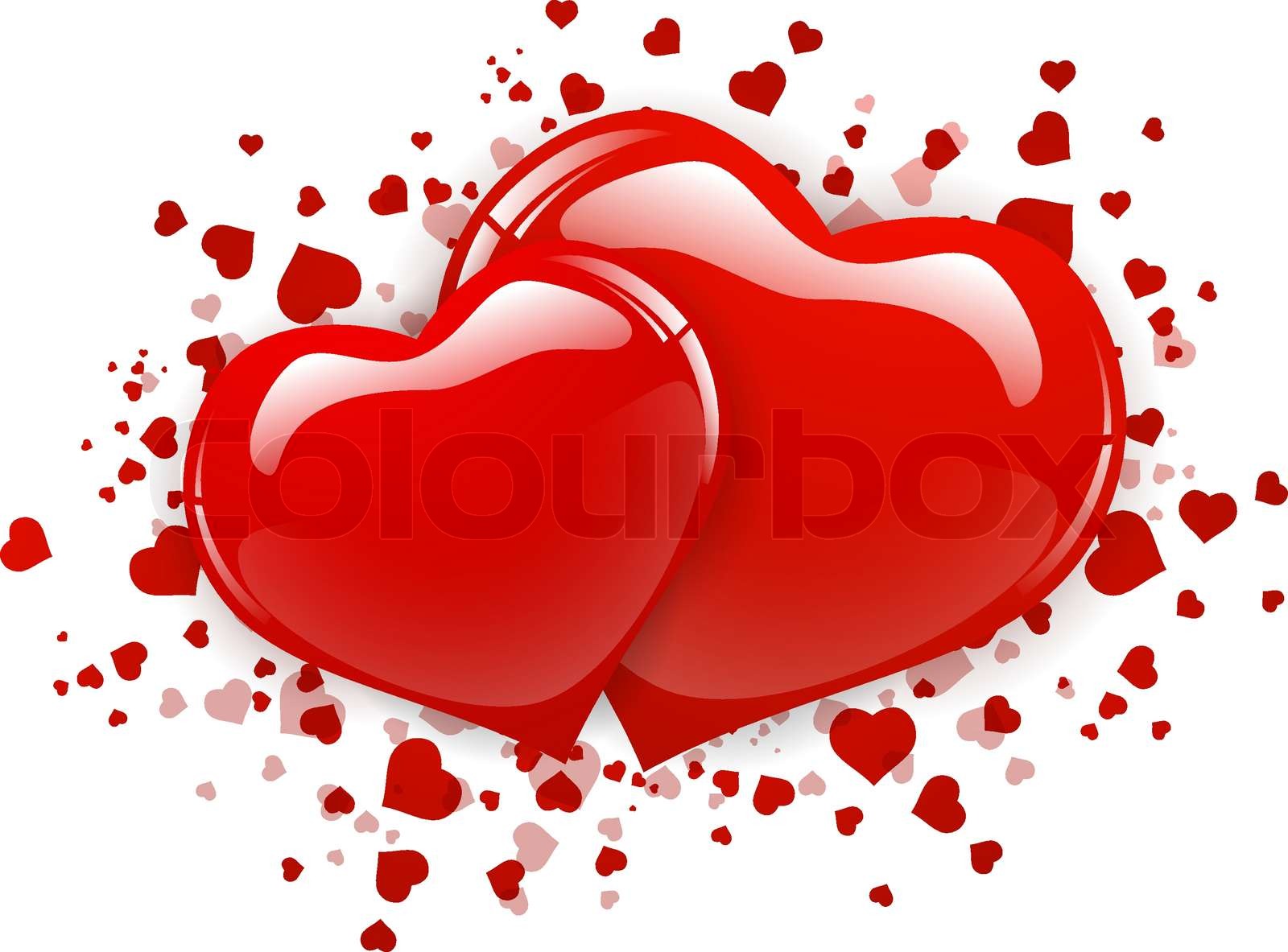 Love Heart | Stock vector | Colourbox