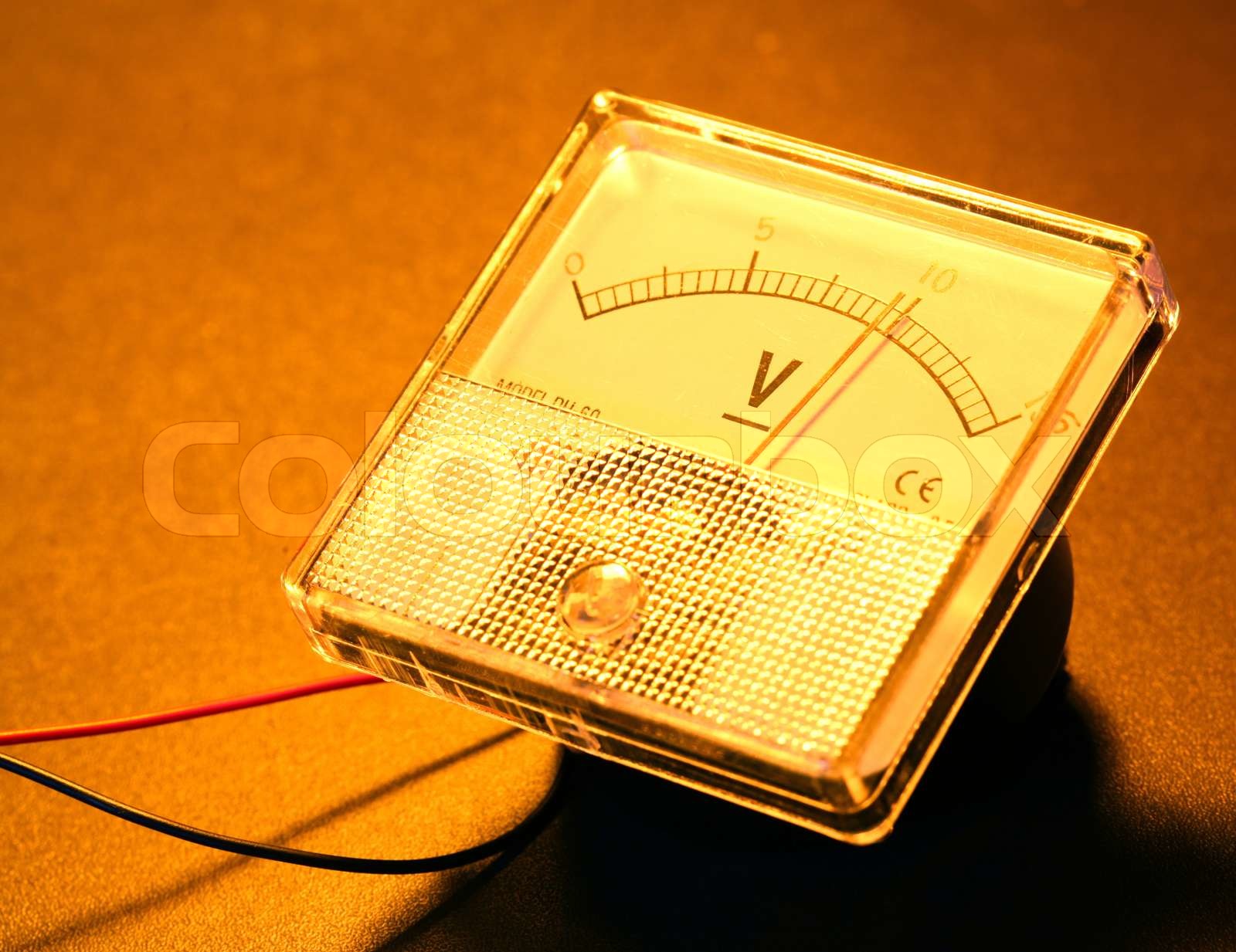 Electric meter | Stock image | Colourbox