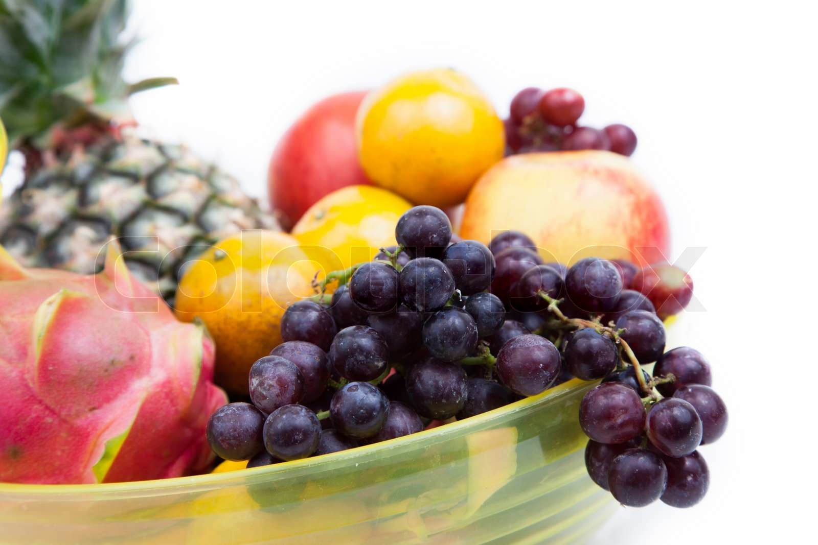 Variety of fruits. | Stock image | Colourbox