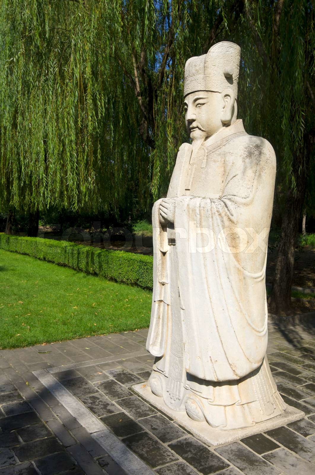 The General Sacred Way of the Ming Tombs | Stock image | Colourbox