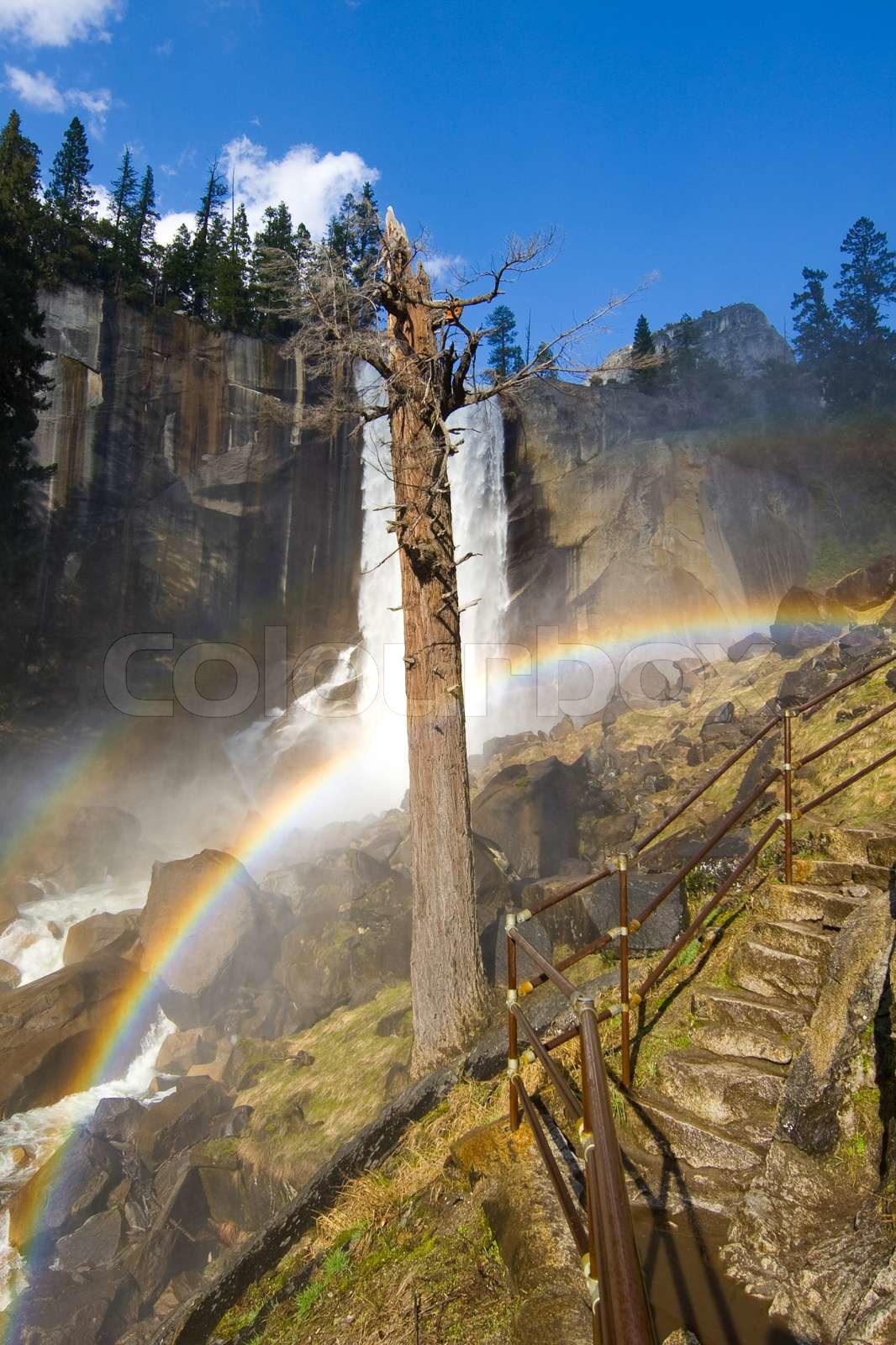 Mist Trail rainbows | Stock image | Colourbox Mist Trail rainbows | Stock image | Colourbox