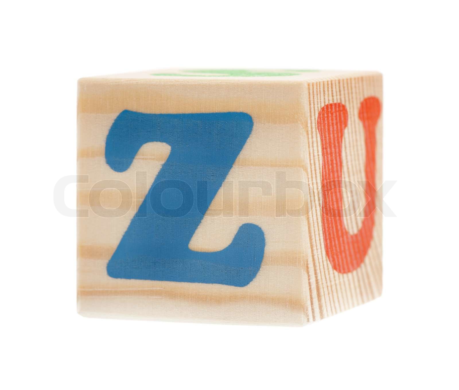 Cubes with letters | Stock image | Colourbox